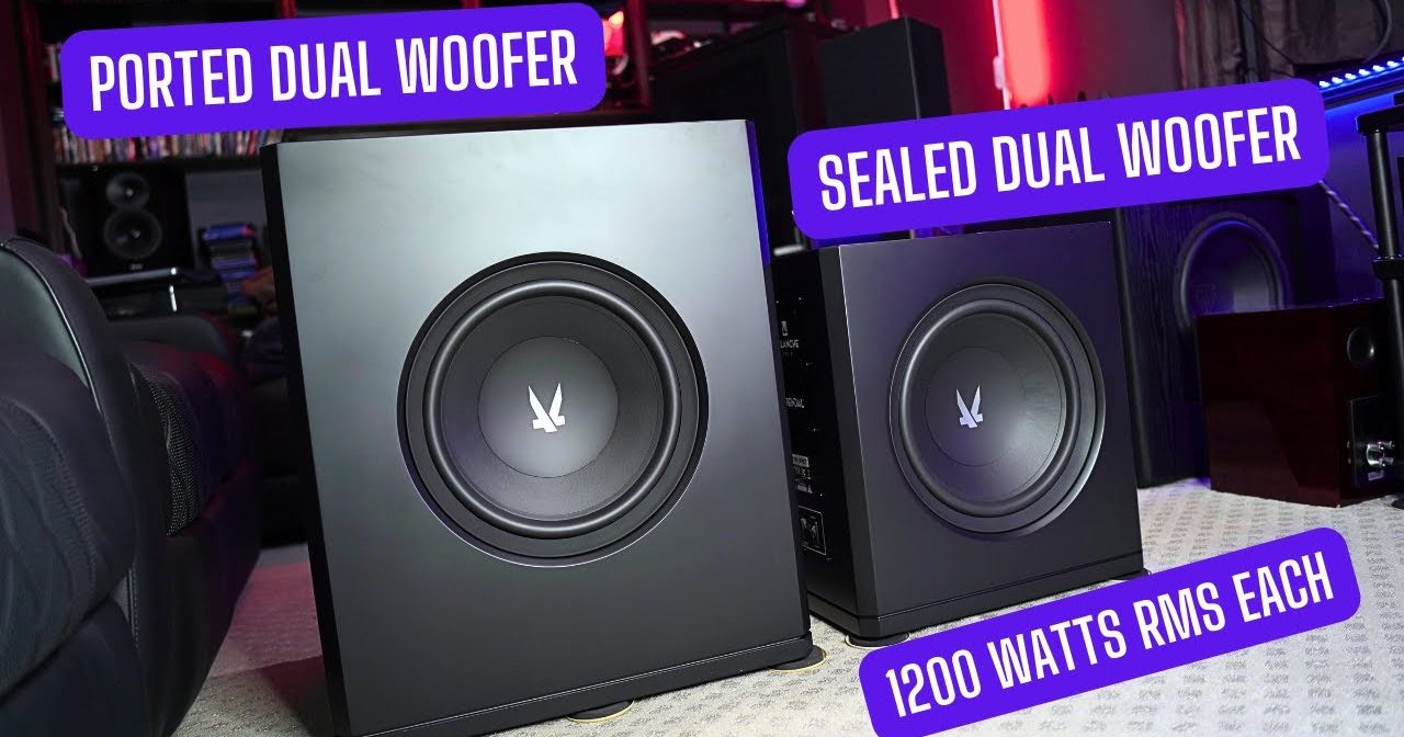 1723 Subwoofer 2V & 1723 Subwoofer 2S - Spec Of Tech review | Arendal Sound
